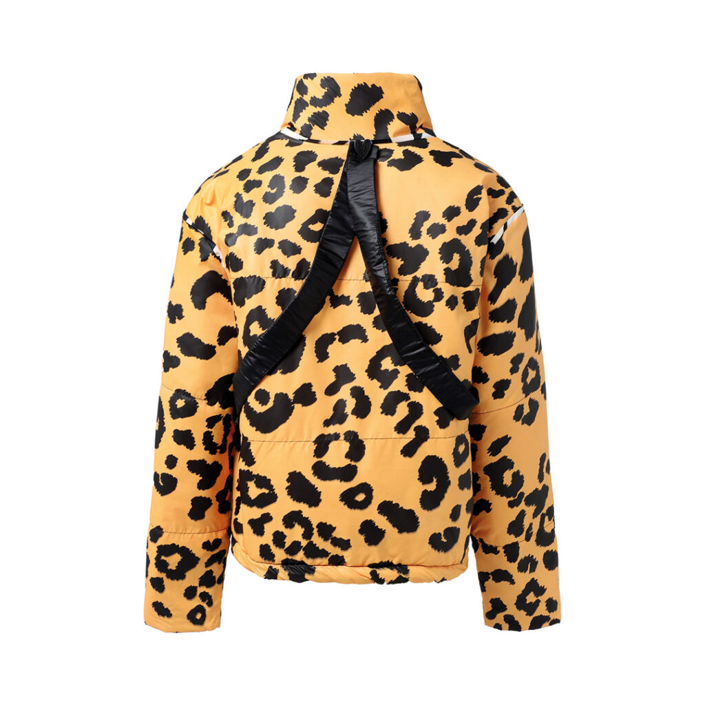 Happy Cheetah Reversible Puffer Jacket – Sacré